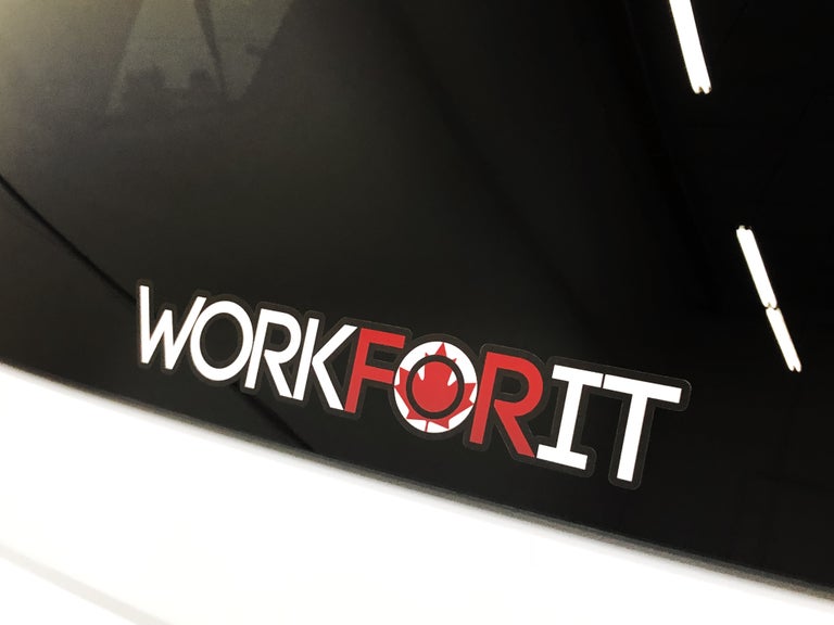 Canadian Flag WORKFORIT Decal – Workforit apparel