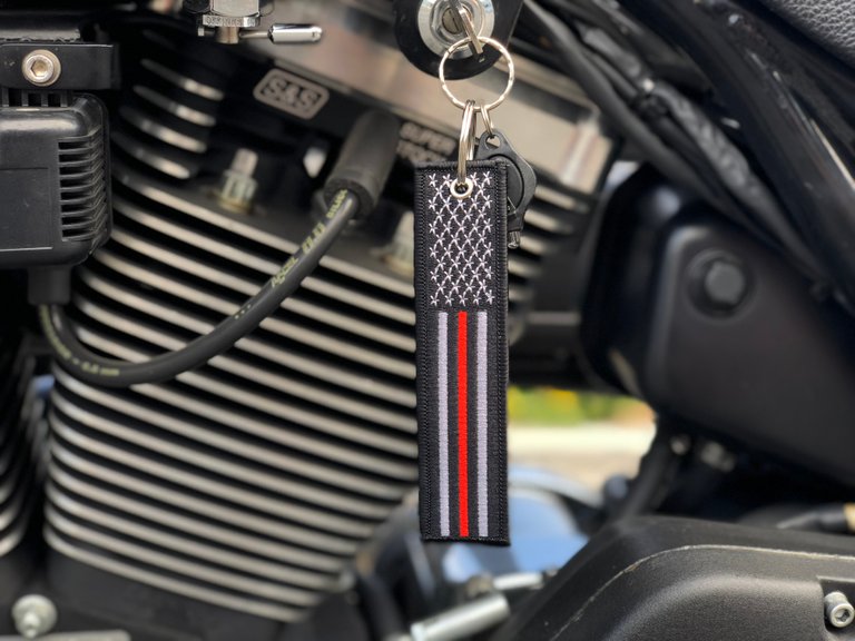 Thin Red Line KeyTag – Workforit apparel